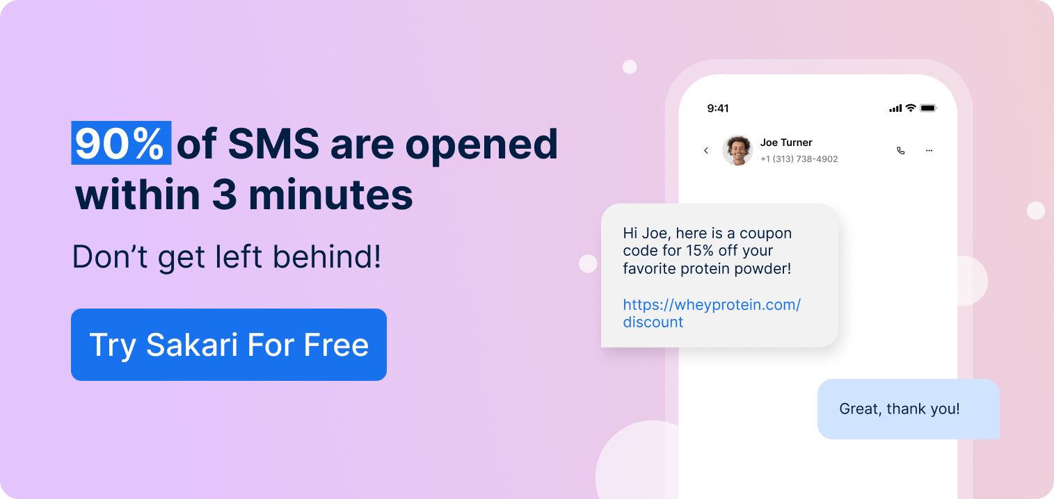 SMS Bulk Messaging 101: Quick Start Guide (with Examples) | Sakari